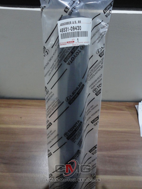 Spare Parts - Toyota Genuine Parts - ABSORBER A/S RR 48531-09430 ...